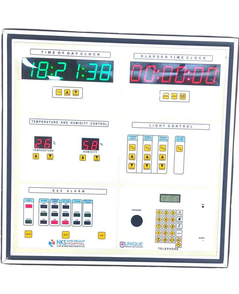 Surgeon Control Panel System | Unique Medical Gas Solutions